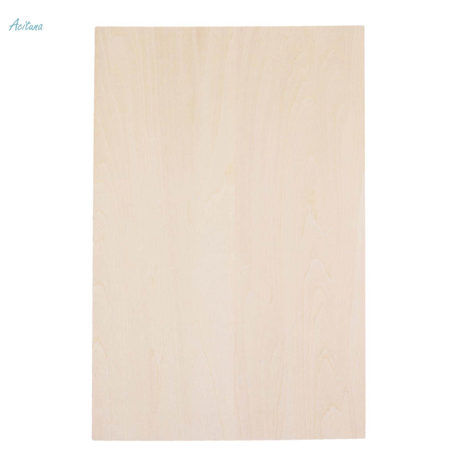 5 Pieces Basswood Boards, Thin Plywood Board, Miniature Models Making ...