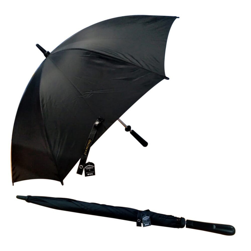 Gents Black Color Umbrella Good Quality Rainwear with Comfortable ...