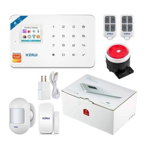 Smart Home Security System WiFi+GSM with Tuya Smart App KERUI W181 ...