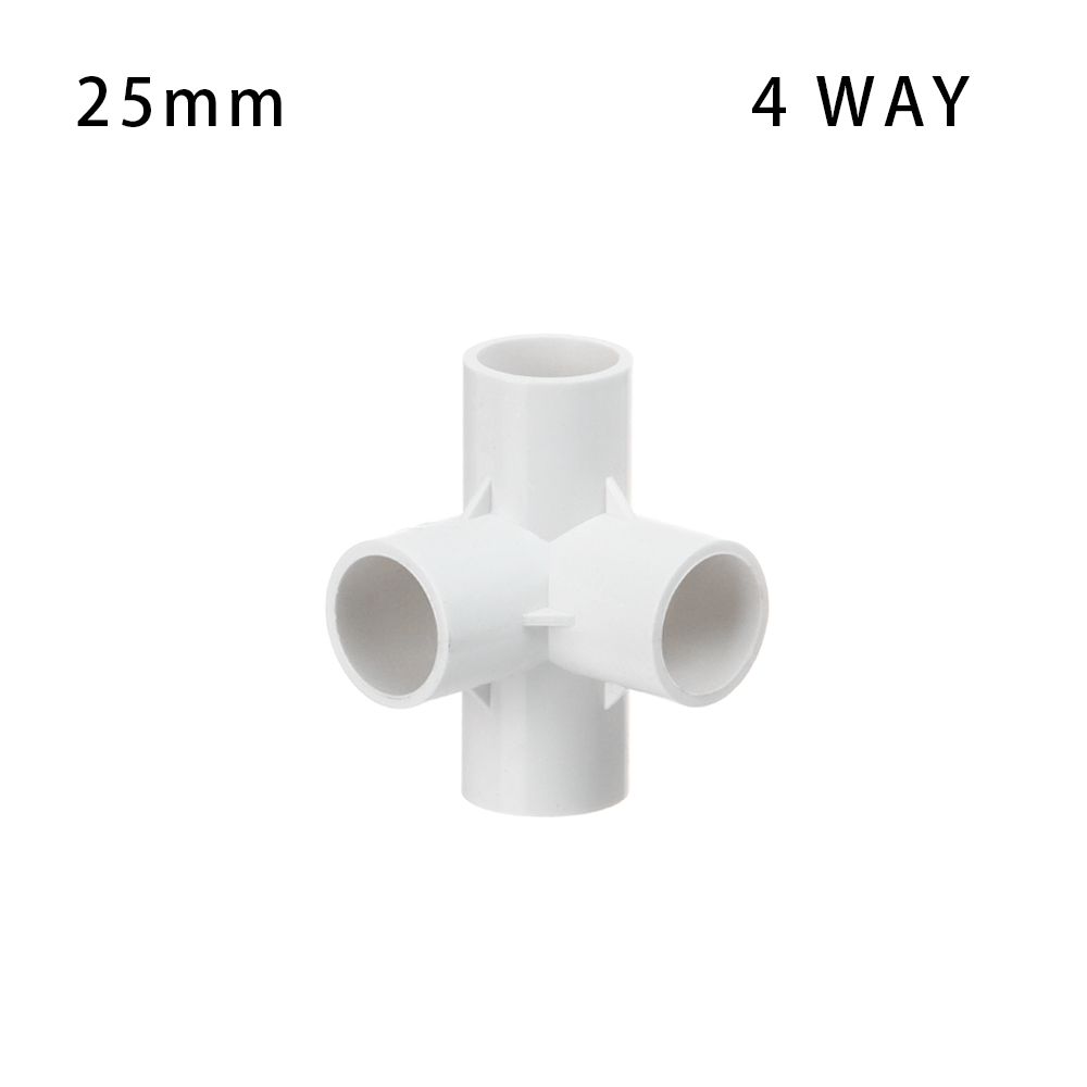 Pipe Fittings Stereoscopic 3 WAY 4 WAY 5 WAY 6WAY Pipe Connector Water Pipe PVC Connector | Daraz.lk