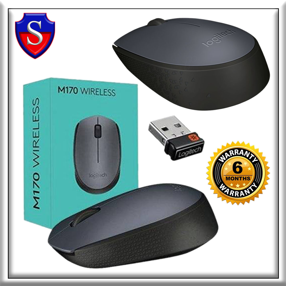 Logitech M170 Wireless Mouse | Daraz.lk