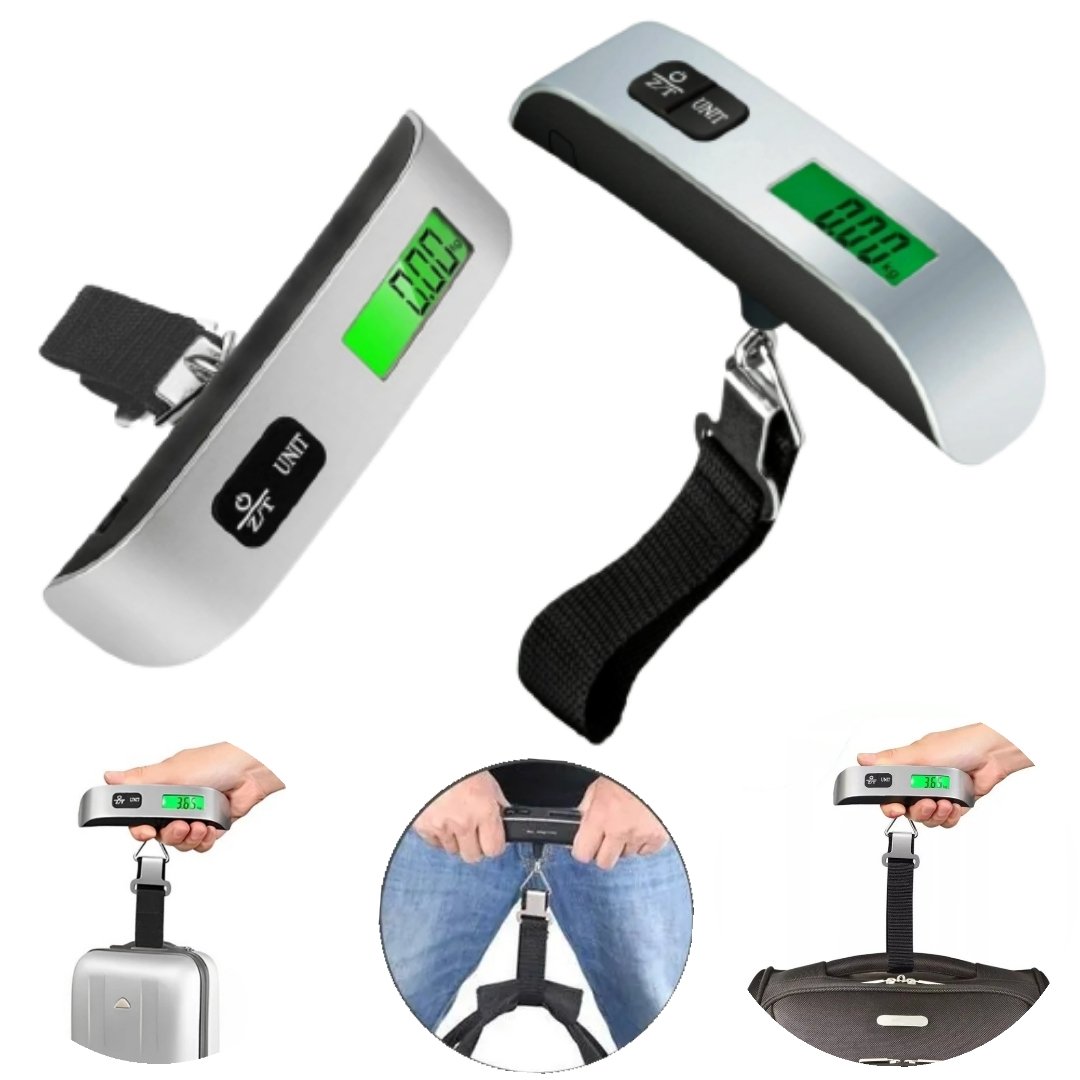 50kg Portable Digital LCD Display Electronic Scale Hanging Suitcase ...