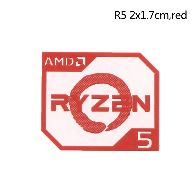 AMD Ruilong Ryzen R9 R7 R5 R3 Vega Metal Sticker Notebook Desktop Logo ...