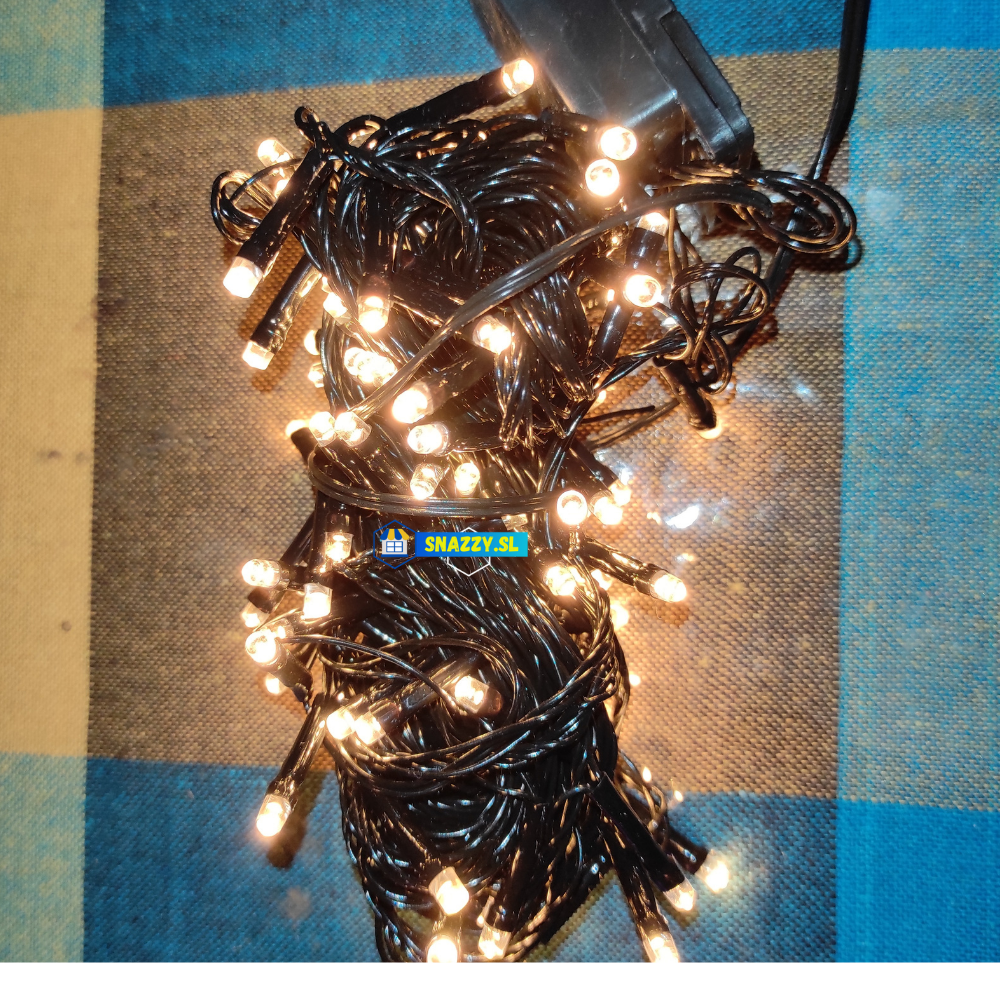 100 LED String Light 7.9 Meters/26ft Vesak Poson Lights New year ...