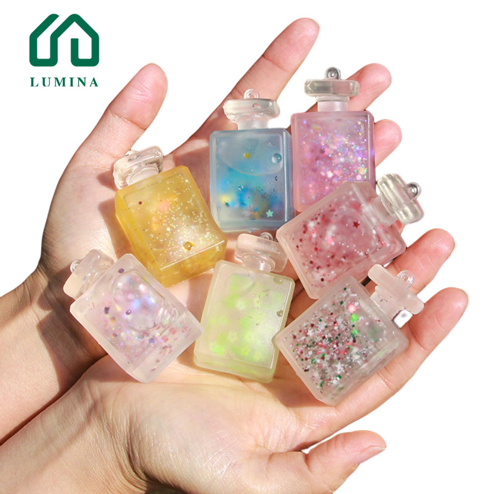 Lumina Squeeze Toy Sparkling Sequin Perfume Bottle Squeeze Fidget Toy ...