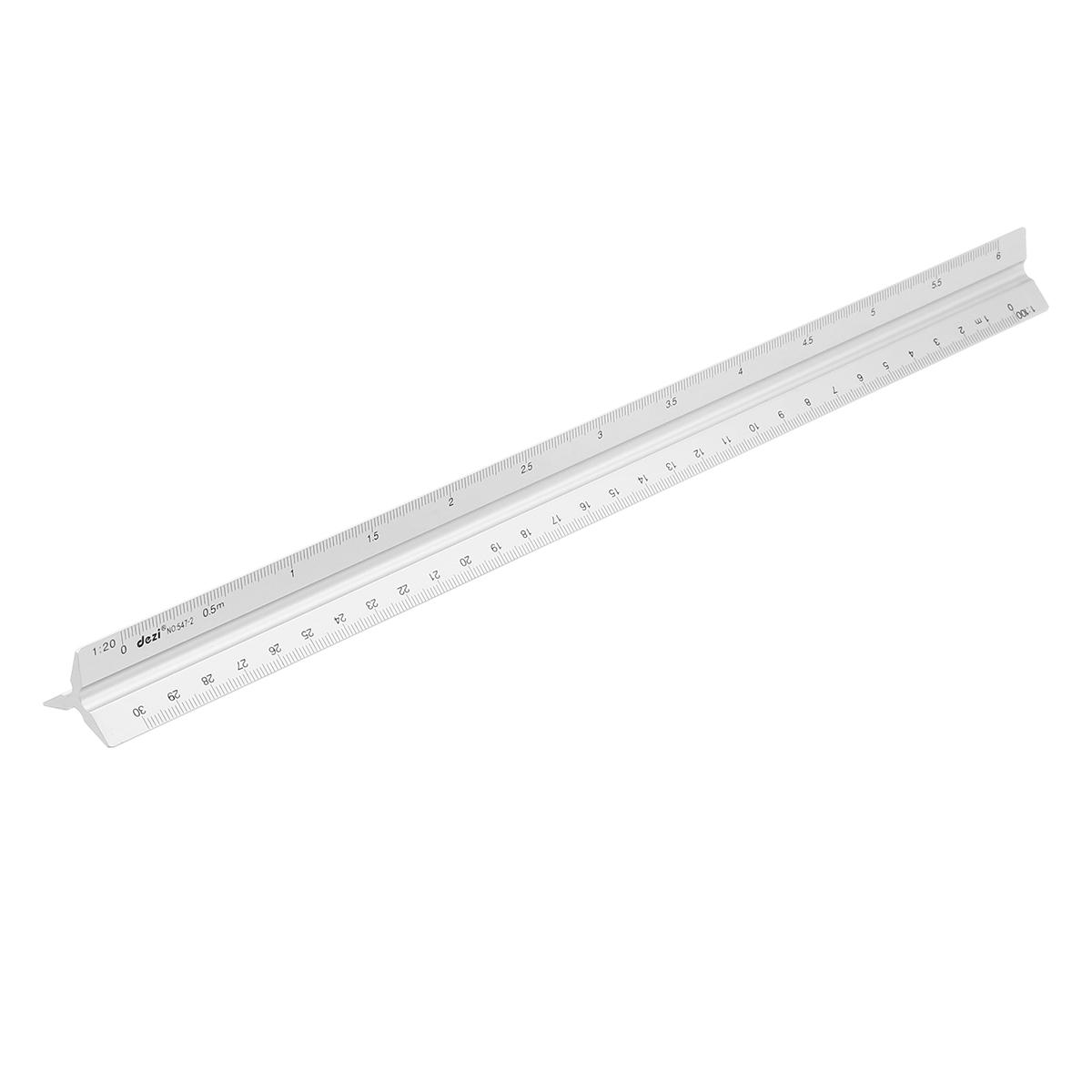Triangular Scale Ruler For Model Making Aluminium With Divisions ...