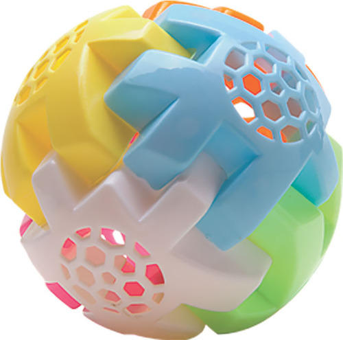 Plastic Creative Hand Bell Ball Rattles Baby Kids DIY Assembling Block ...