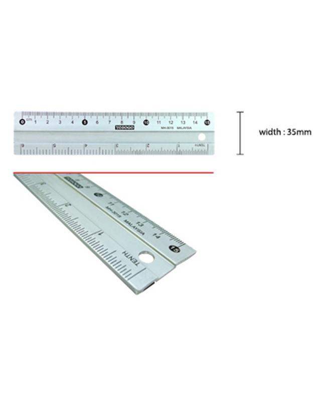 Yosogo 12" Aluminium Ruler 30 Series | Daraz.lk