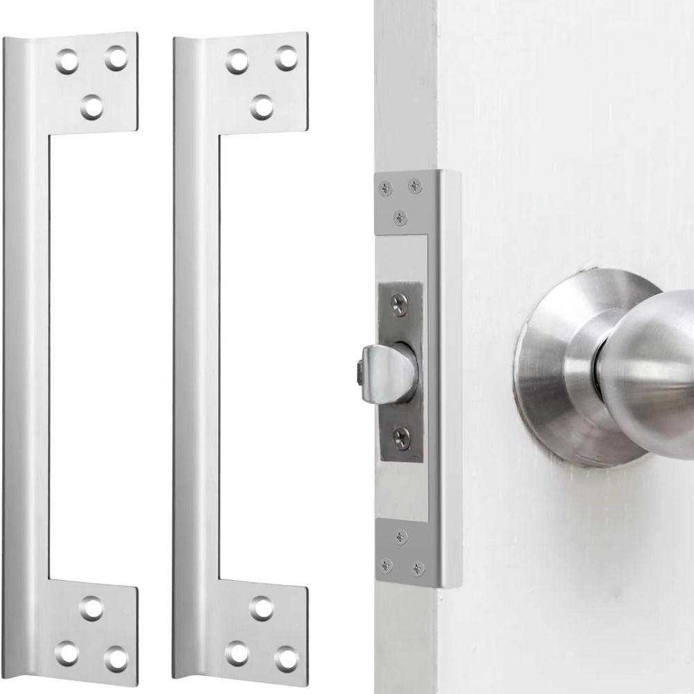 Simple Installation Universal L-Shaped Door Locks Shield Plate ...