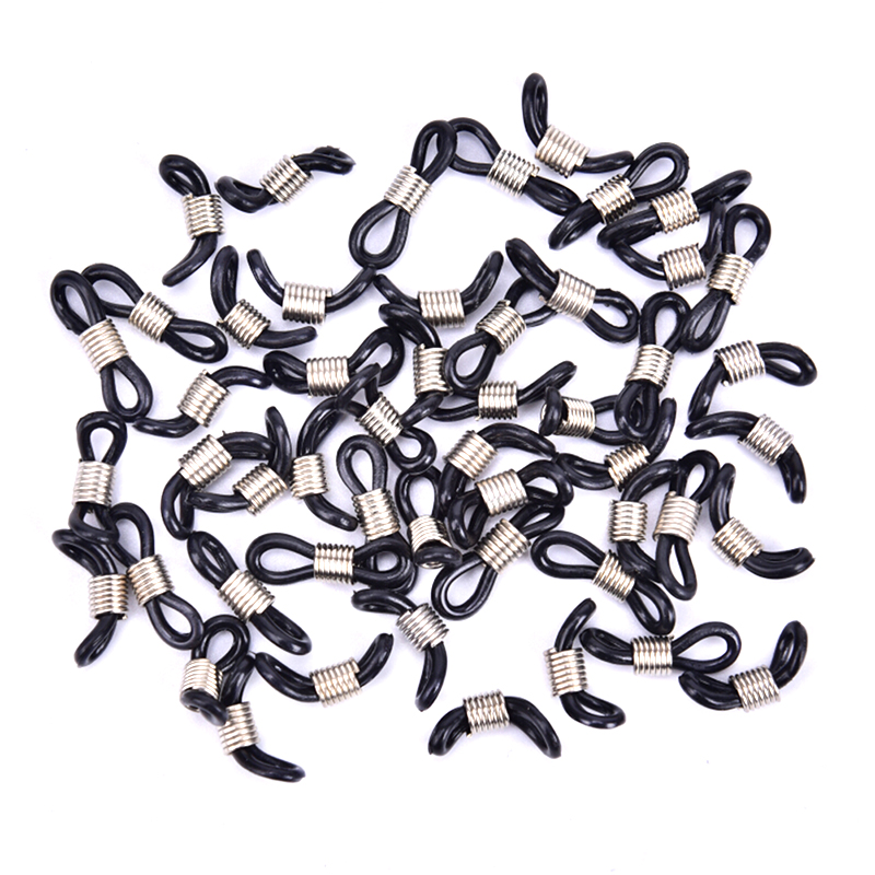 Rubber Connectors Ends Eyeglass Glasses Spectacles Holder Chain Cord ...