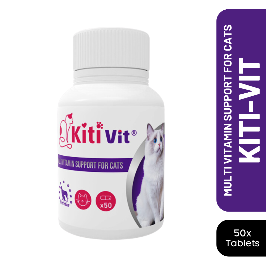 Kiti Vit Multi-vitamin Tablets for Cats (50-Tablets) | Daraz.lk