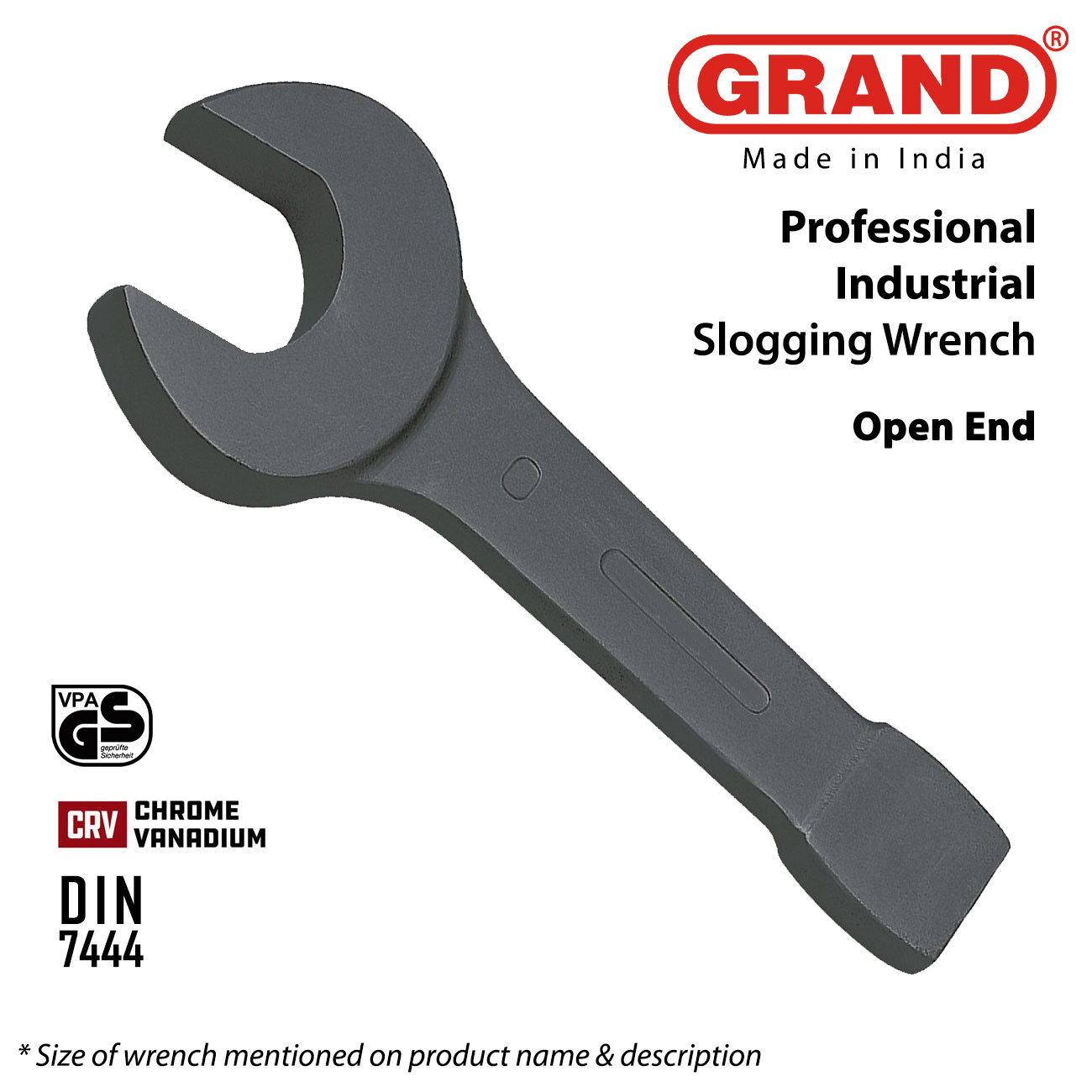 Slogging Slugging Flogging Impact Spanner Wrench - Open End - CRV ...