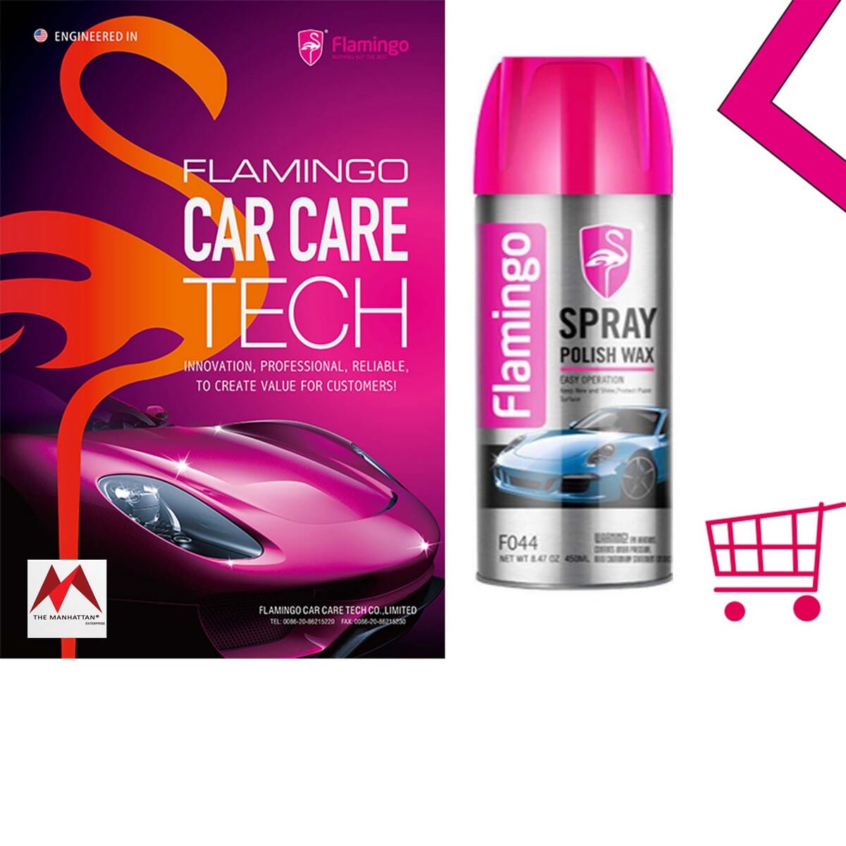 Flamingo Spray Polish Wax | Daraz.lk