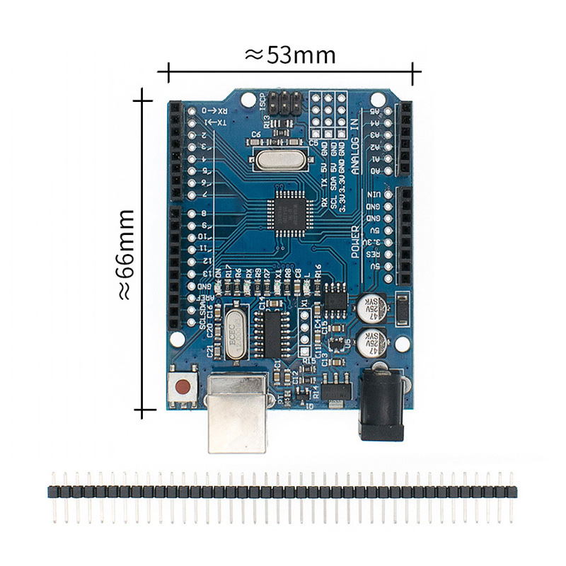 Development Board For Uno R3 Ch340gmega328p Smd Chip 16mhz For Arduino Uno R3 Usb Cable ...