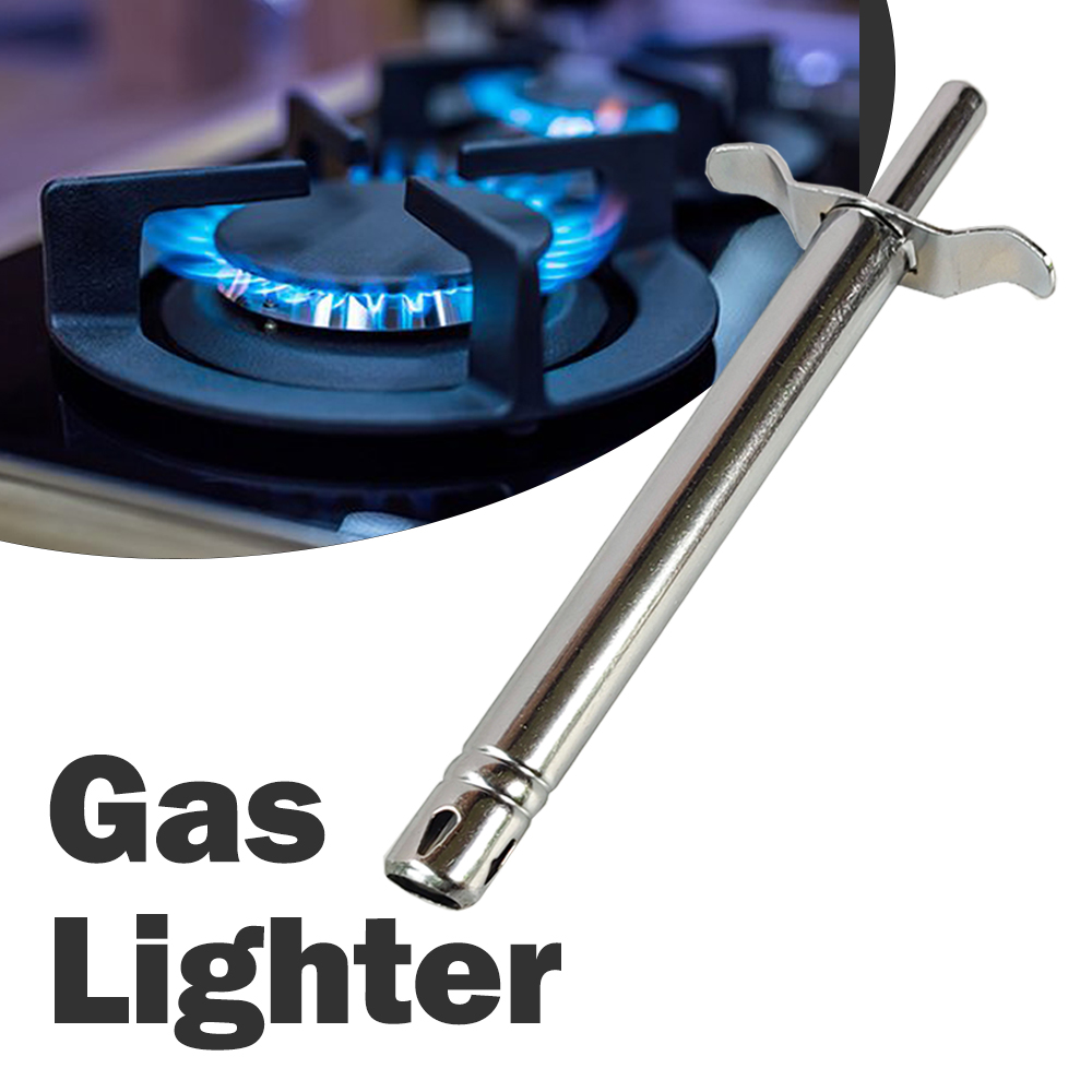 Stainless Steel Electronic Gas Lighter for lighting Gas Stove | Daraz.lk