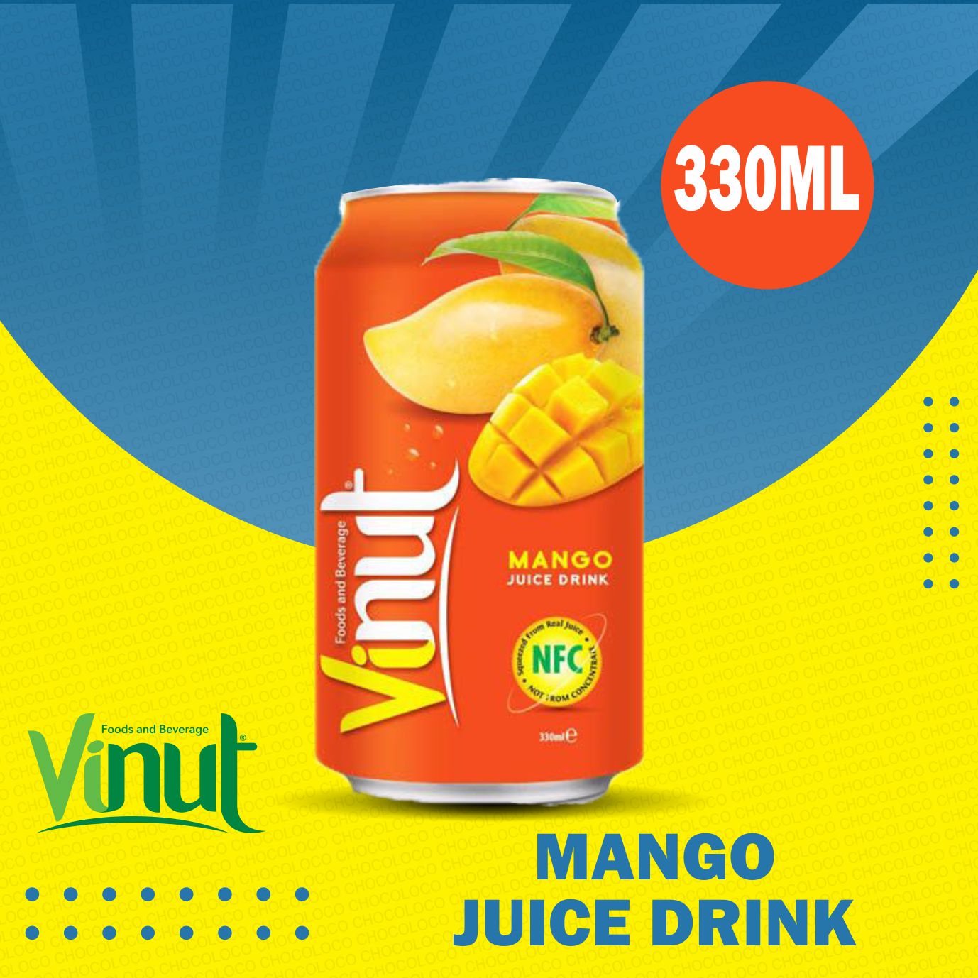 Vinut Mango Juice Drink 330ml | Daraz.lk