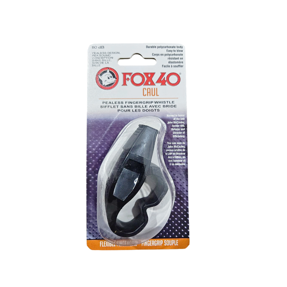 FOX 40 Caul Fingergrip Souple Whistle for Soccer Football Basketball ...