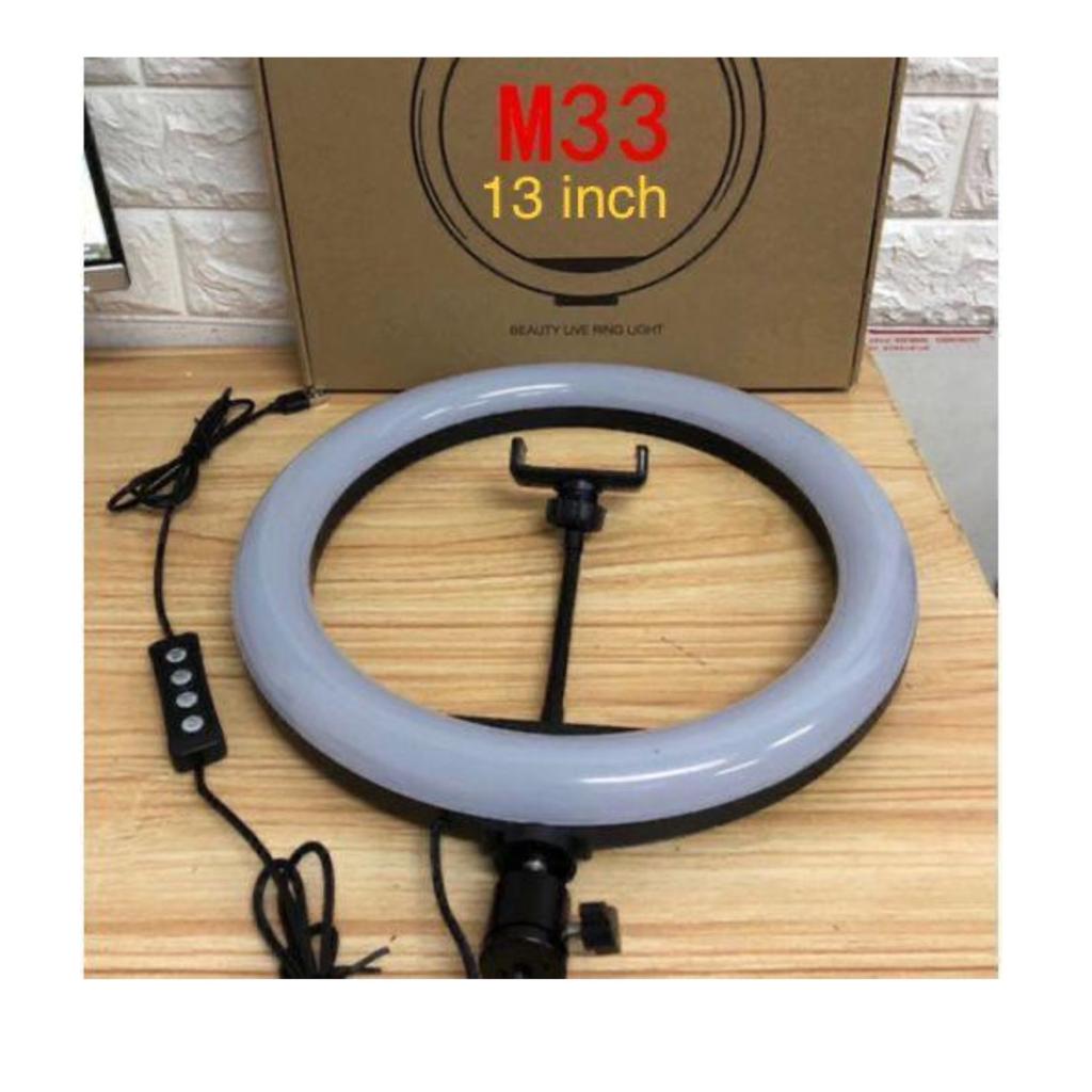 M33 13" LED Dimmable Ring Light With USB Cable – 31 CM – With Light Control Button | Daraz.lk