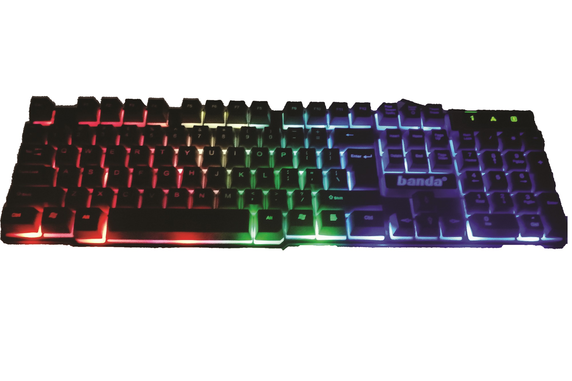 Banda Combo Gaming keyboard and Mouse Rainbow Backlight- [KM-99] | Daraz.lk