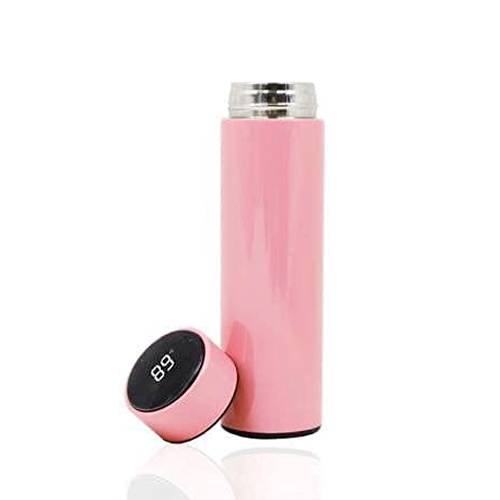 Water Bottle Temperature Control LCD Water Bottle Touch Screen 500 ML ...