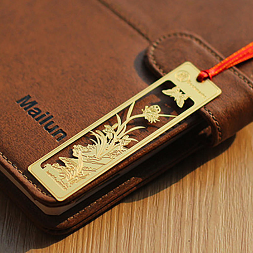 Ancient Bookmark Retro Bookmark Gilded Bookmark Hollow Bookmark Metal ...