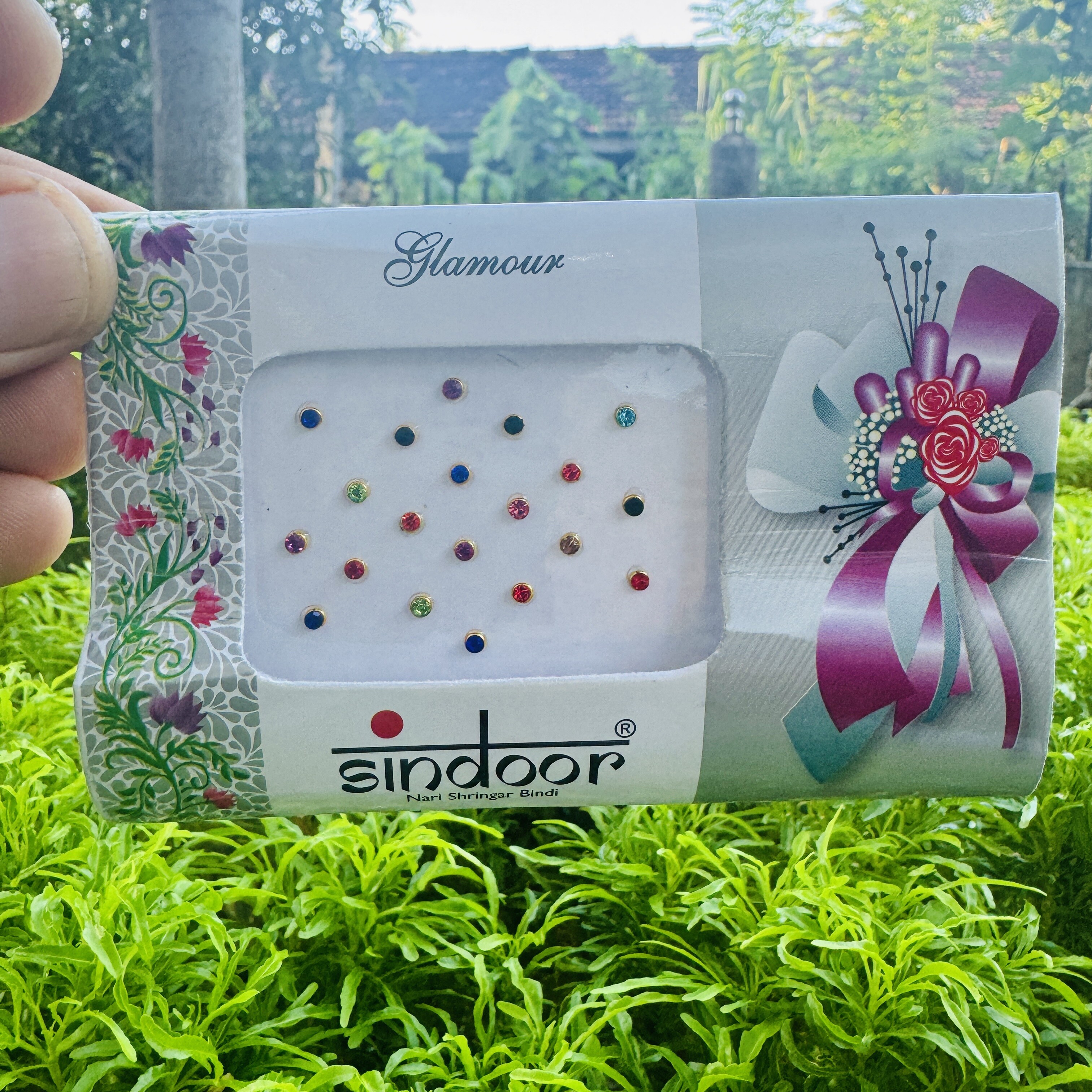 ESH Multi color Simple Plain small Round Pottu Forehead, Kumkum Self ...