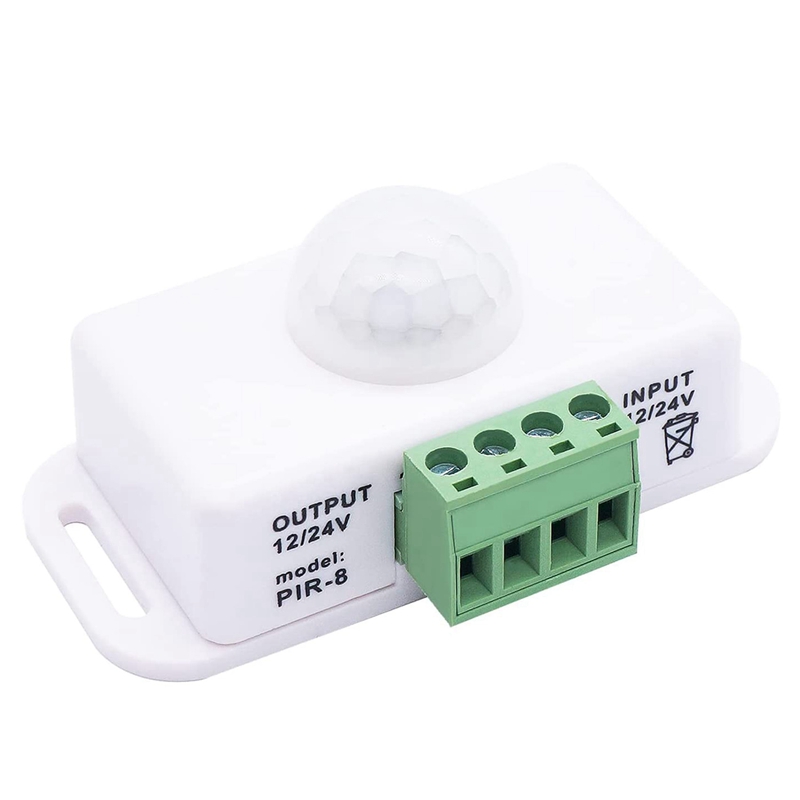 DC 12V 24V PIR Motion Sensor Function Controller LED Switch Body ...
