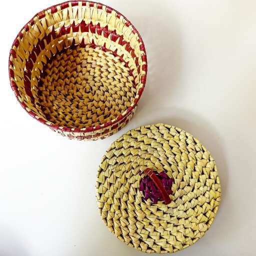 Palmyra Box | Pan watti | basket, basket weaving, cane basket, coconut ...