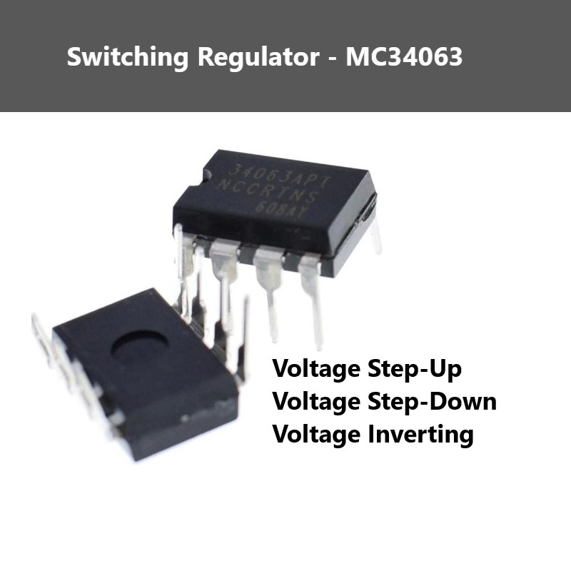 MC34063 DC-DC Step-Up, Step-Down, Inverting Voltage Regulator IC | Daraz.lk