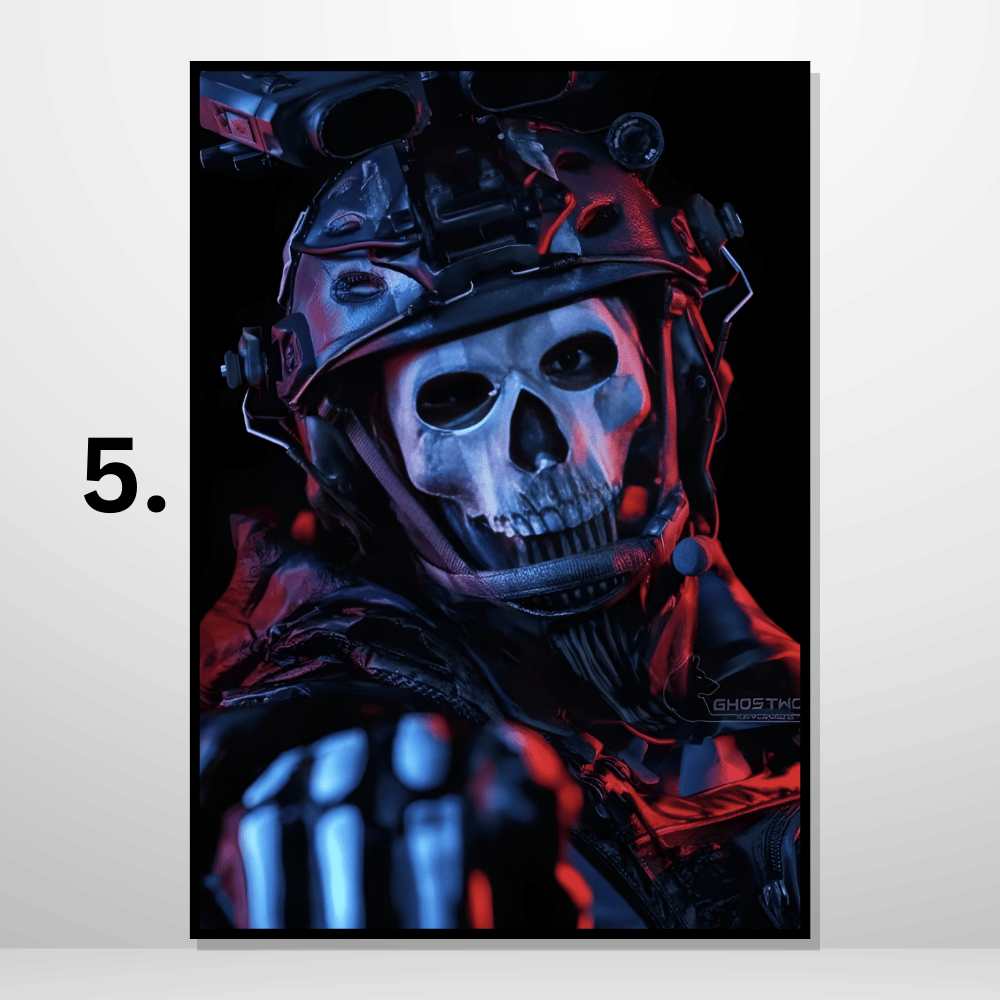 A3/A4 Size Framed wall posters Gaming GTA Battlefield Call of duty Assassins Creed God of war ...