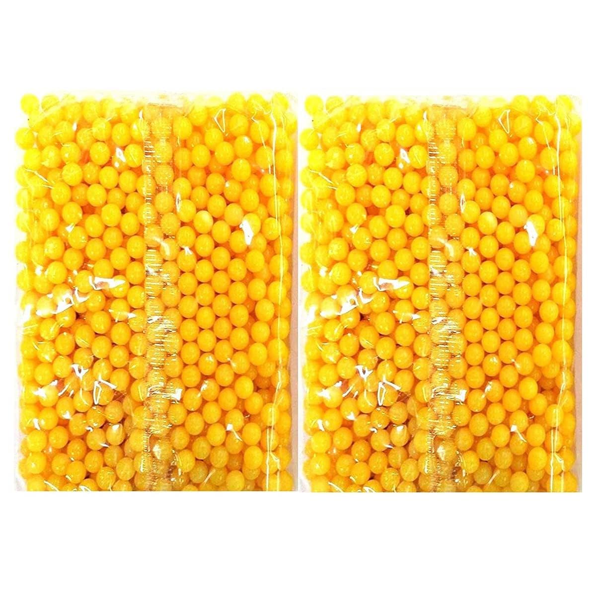 500+ Plastic BB Bullets for Toy Guns - 6mm Yellow Plastic Reusable ...