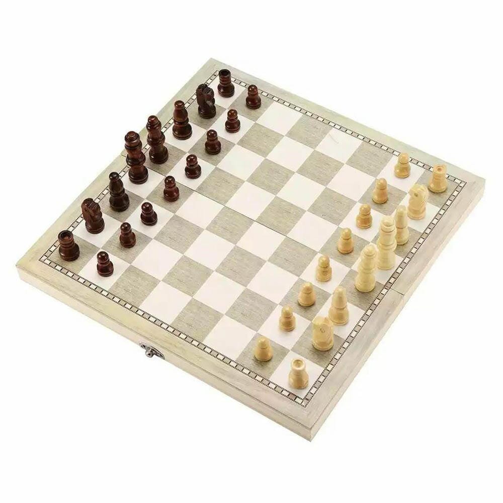 Wooden Chess Board - Foldable | Daraz.lk