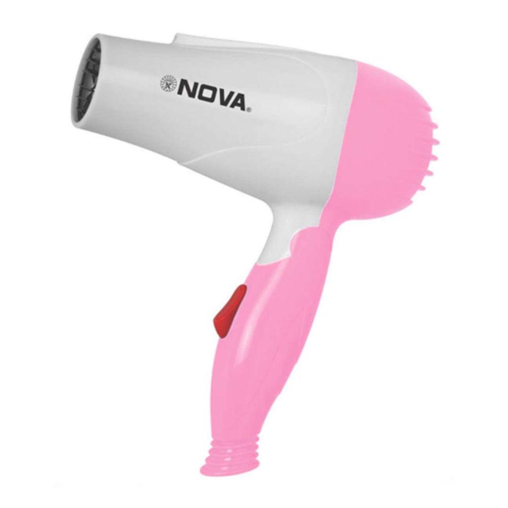 Nova Foldable Hair Dryer 1000 W-pink & Blue NV-658 | Daraz.lk