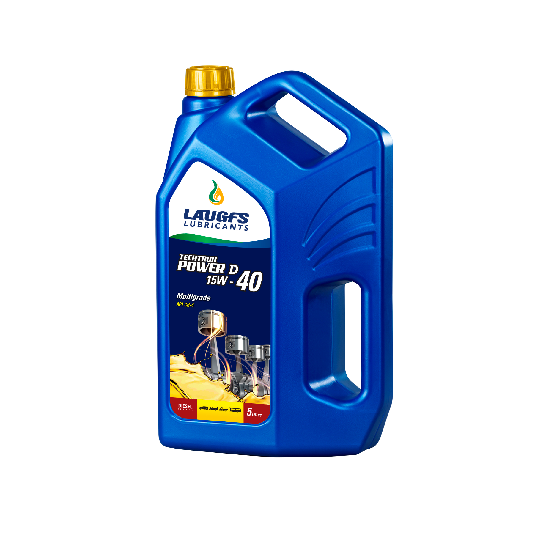 LAUGFS Techtron Power D - SAE 15W-40 (Diesel Engine Oil) 5L | Daraz.lk