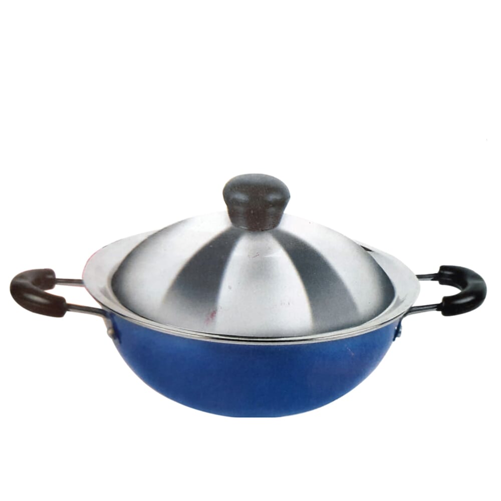 Nonstick Hopper Pan Free gift With Scrubber and Wooden Spatula (around ...