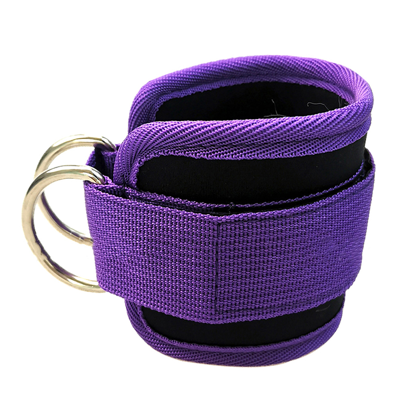 1 Pack Fitness Ankle Straps Leg Workout Adjustable D-Ring Ankle Cuff ...