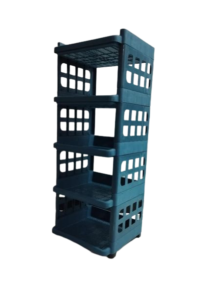 Multipurpose Plastic 4 Layer Stand Rack ( 38CM, 33CM & 96CM) | Daraz.lk