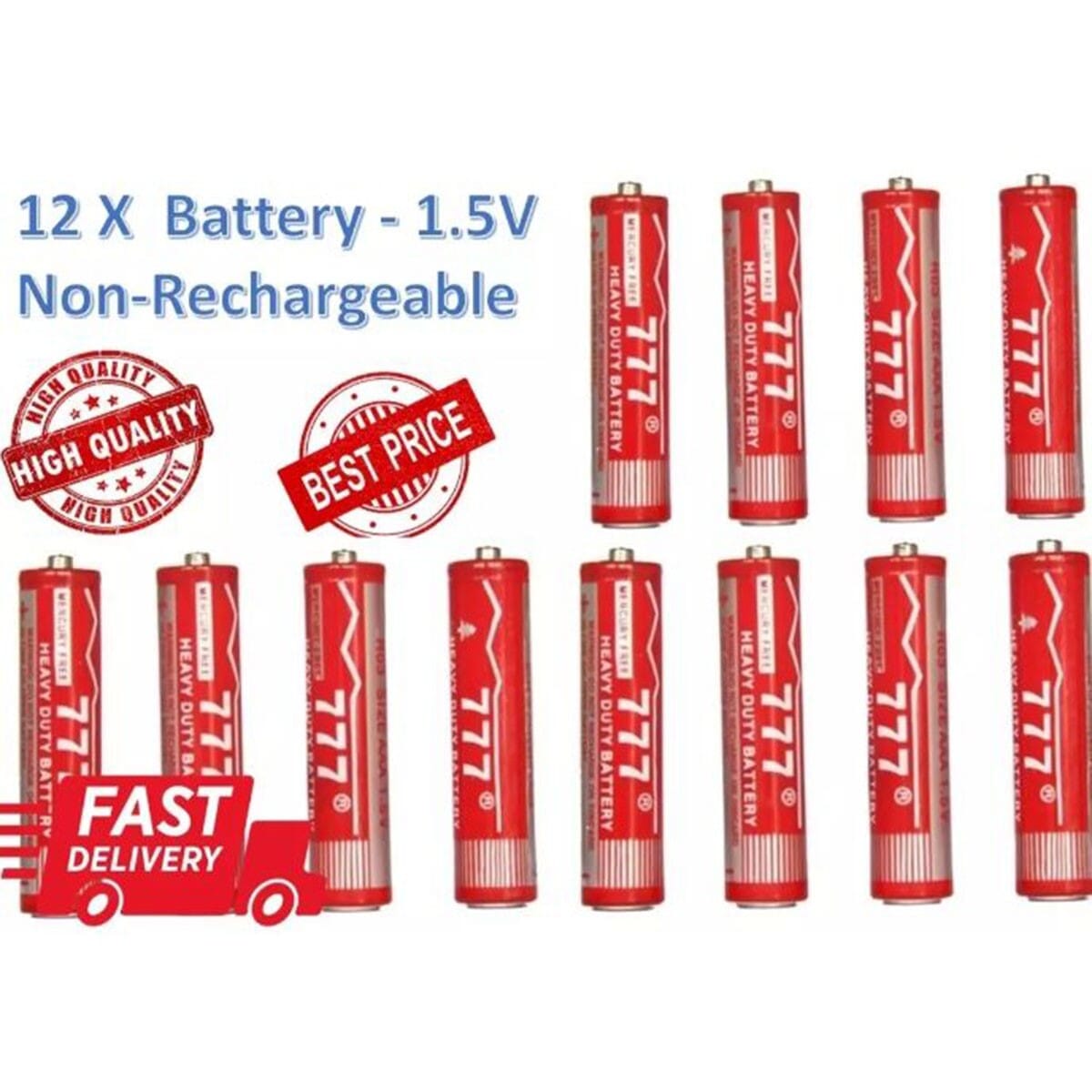 AA SIZE HEAVY DUTY 1.5 V BATTERIES 12 pcs | Daraz.lk