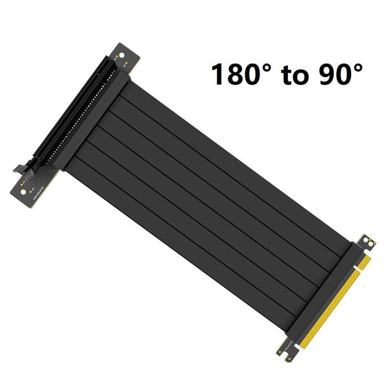 PCIe Riser Cable, 3.0 x16 PCI Express Extension Cable, Flexible High ...