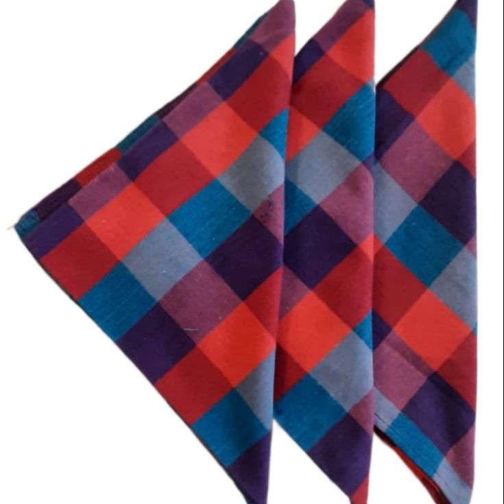 Handloom Cotton Serviette 3 PCS, 22*22 (55cm*55cm) Cleaning, Kitchen ...