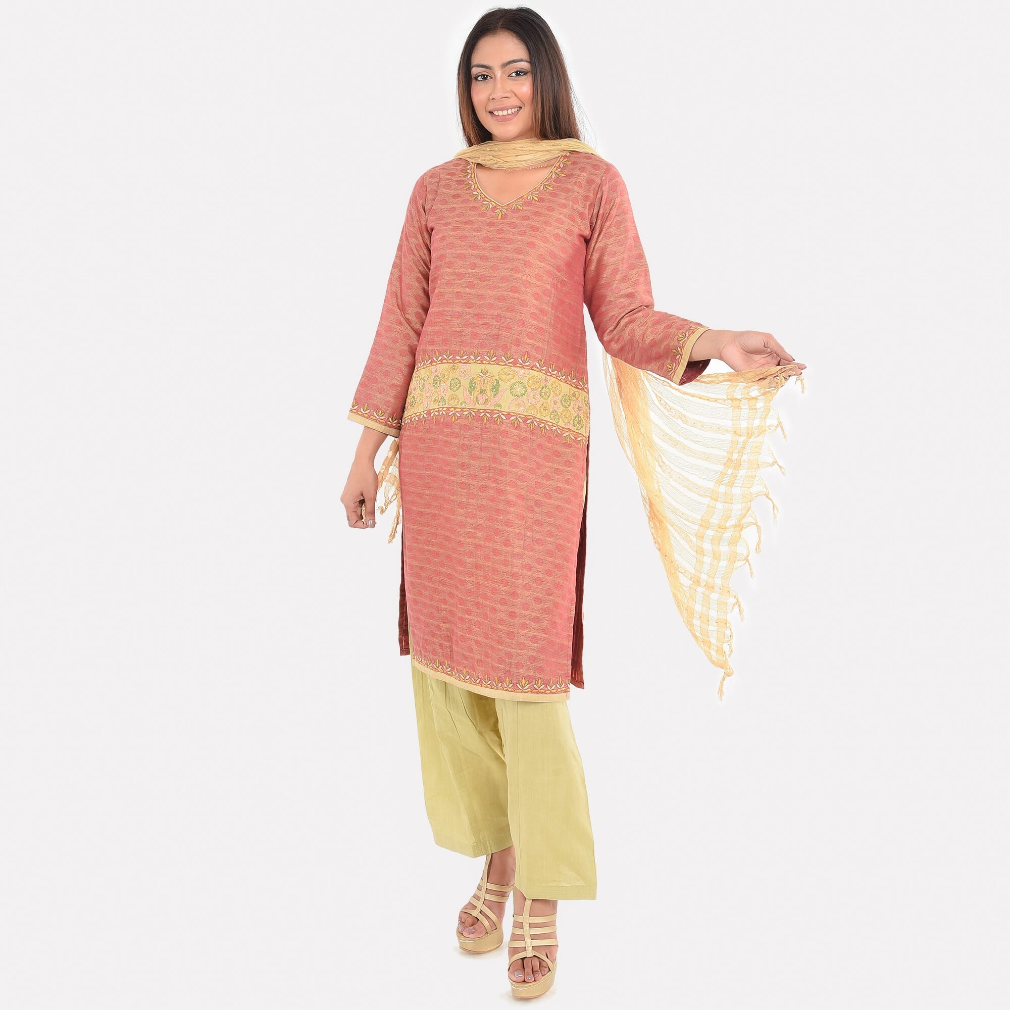 Ladies Shalwar for Function and Casual Wear -03pcs | Daraz.lk