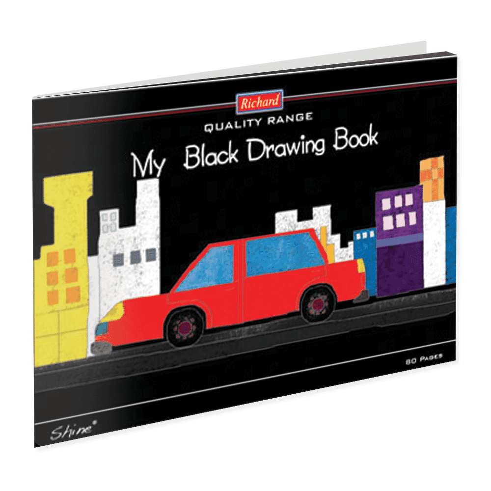 Richard Drawing Book - 40 pgs Black | Daraz.lk