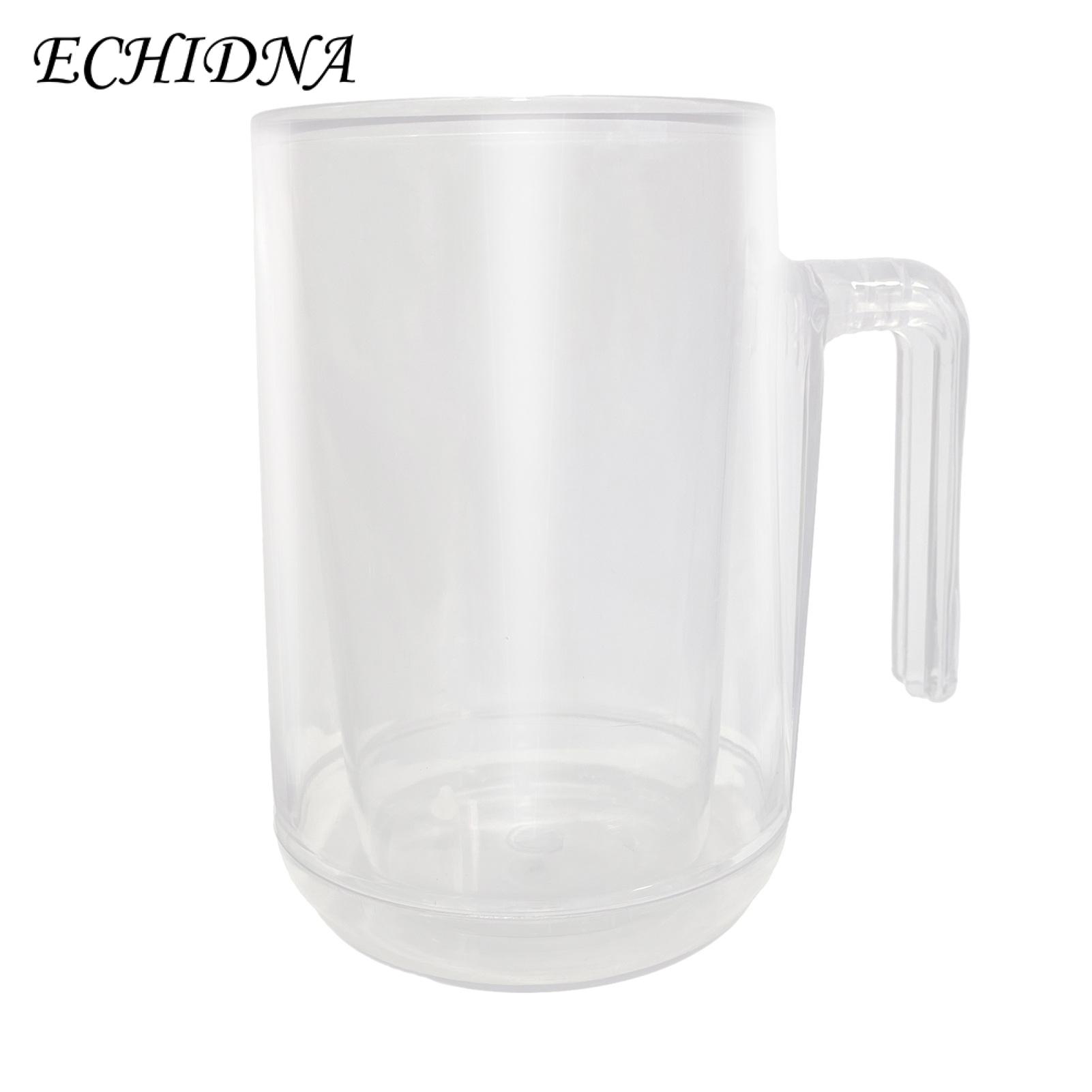 Refrigerated Beer Glass Freezer Beer Mug Insulated Handle Frosty ...