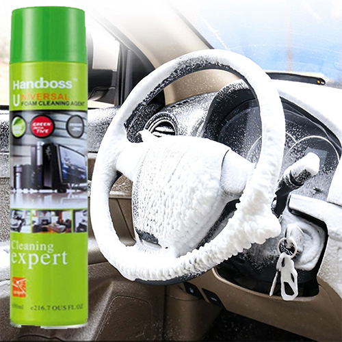 Car Dashboard Cleaner Handboss Universal Foam Cleaner Spray With Free ...