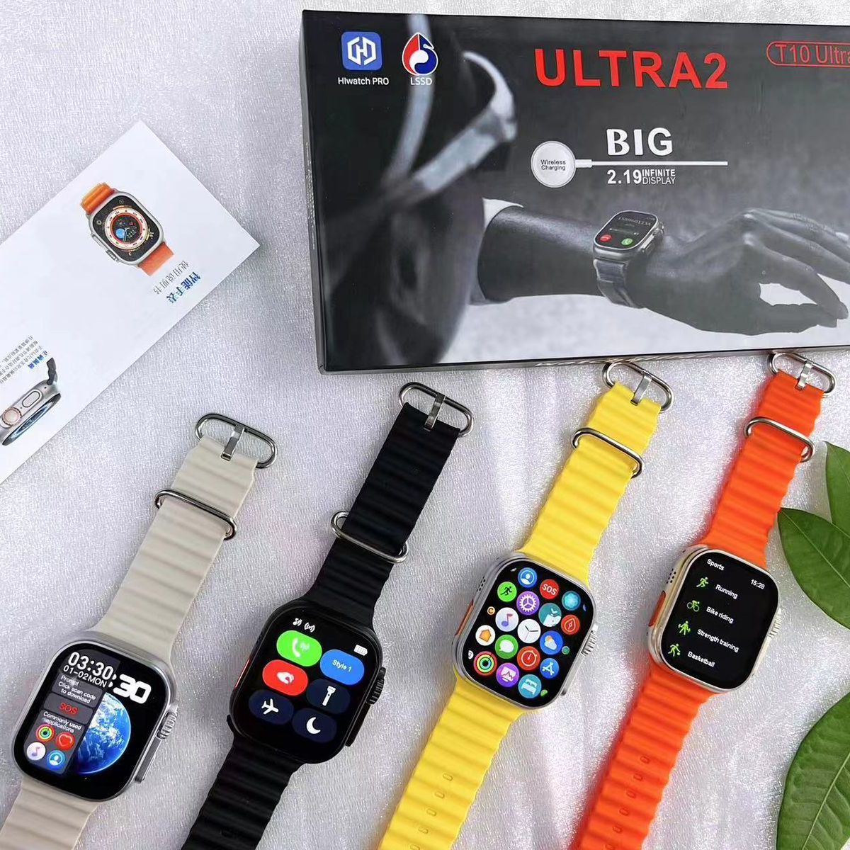 Original T10 Ultra 2 Big Smart Watch | Daraz.lk