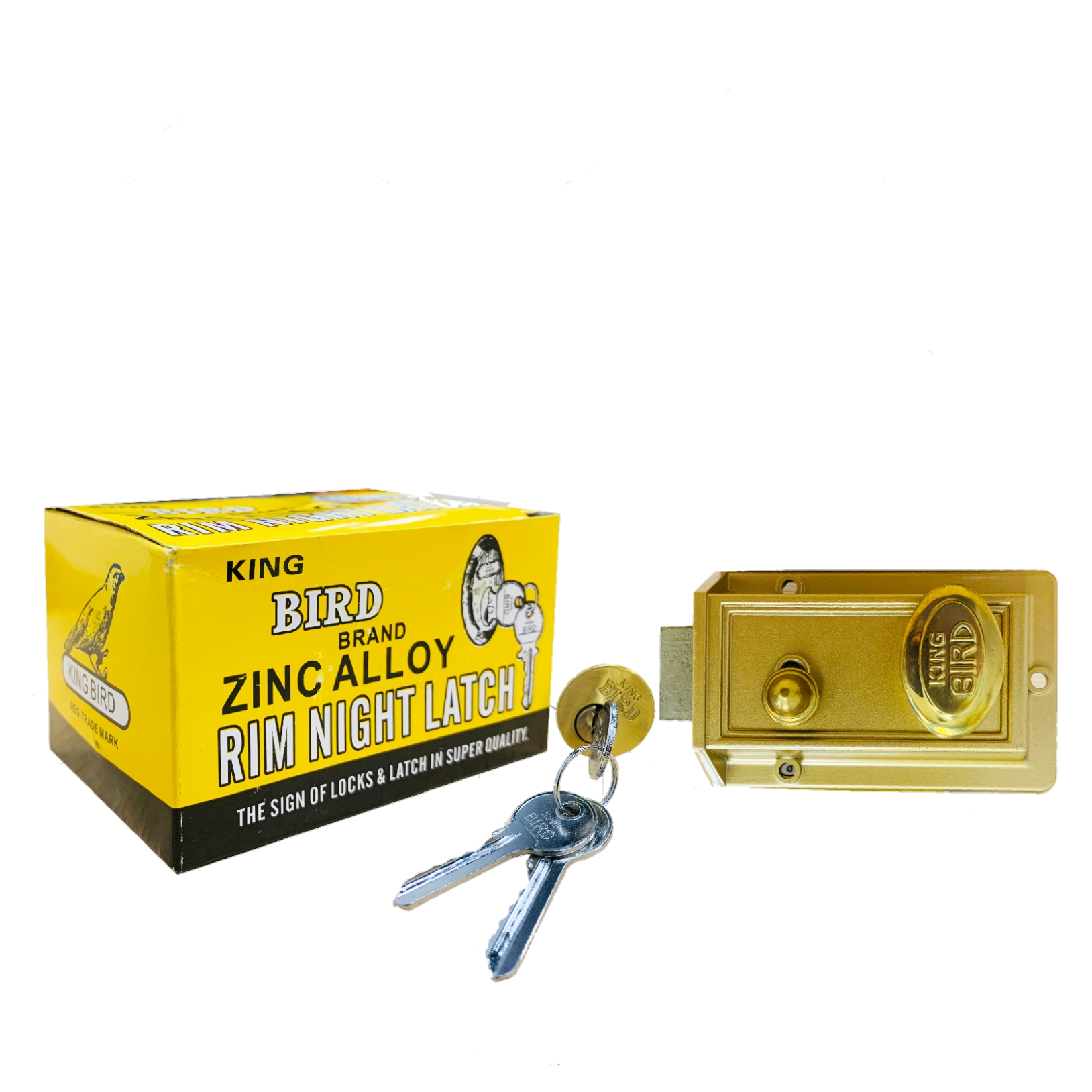 Zinc Alloy Night Latch Front Door Lock Wren Bird Brand | Daraz.lk