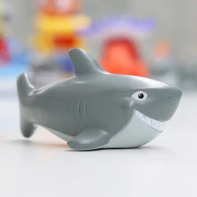 Baby Bath Toys Kids Funny Soft Rubber Float Spray Water Squeeze Toys ...