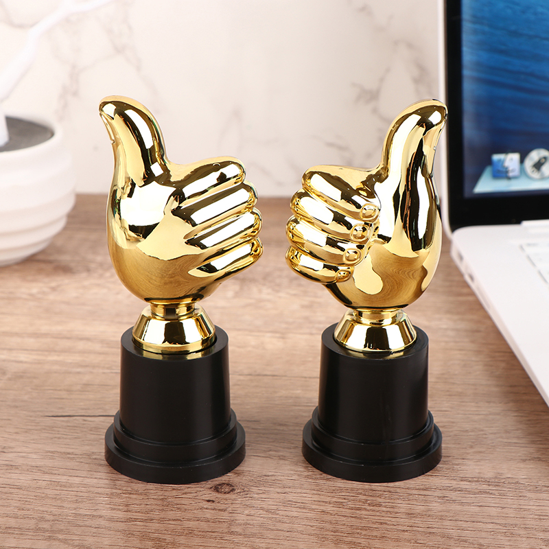 1Pcs Mini Awards Trophies Reward Thumbs Trophy Toys Kids Competition ...