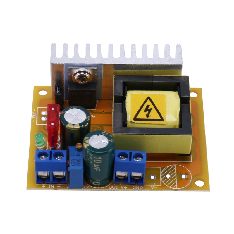 DC-DC 8~32V to 45~390V High Voltage Boost Converter ZVS Step-up Booster ...