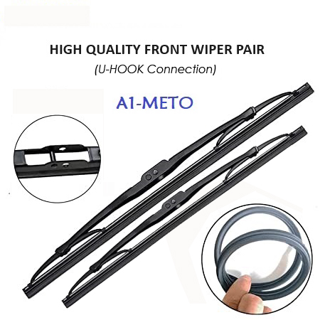WIPERS FOR MITSUBISHI SUV, FRONT PAIR, HIGH QUALITY A1-METO | Daraz.lk